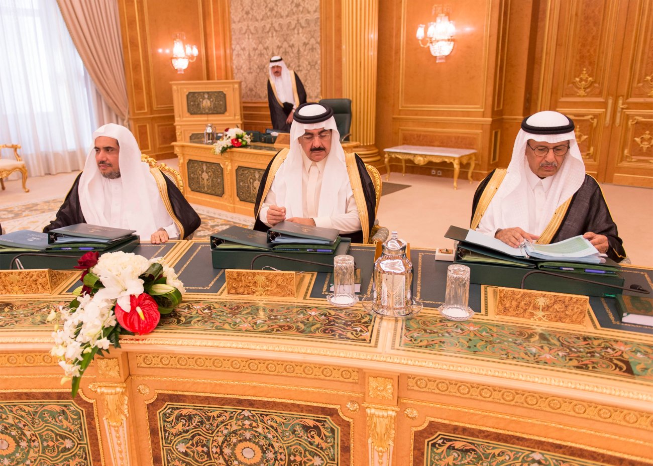 Crown Prince Chairs Cabinet's Session 6 Riyadh