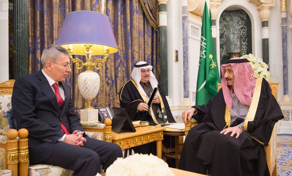 Custodian of the Two Holy Mosques Receives Turkish Ambassador