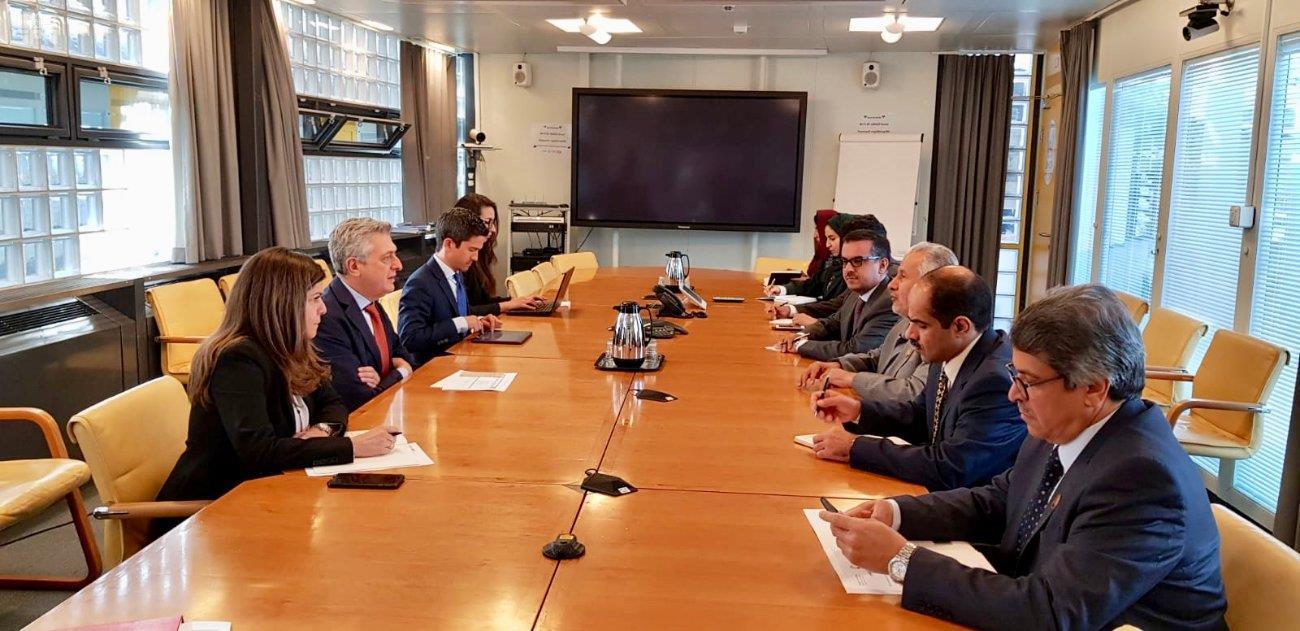 Abdullah Al-Rabiah rencontre le Haut-Commissaire des Nations Unies pour ...