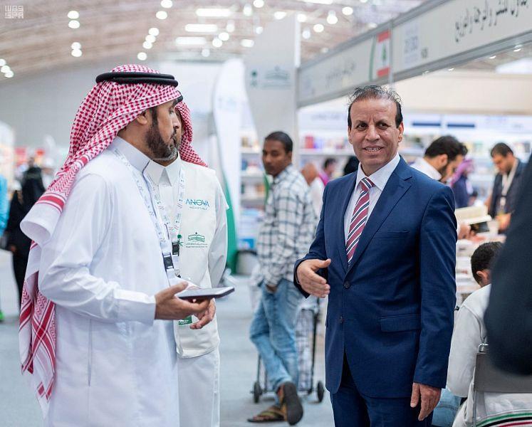 L'Ambassadeur d'Irak auprès du Royaume visite la Foire du livre de Riyad