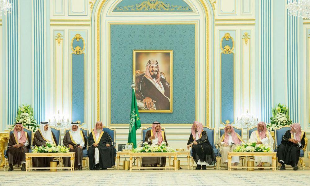 Custodian of the Two Holy Mosques Receives Princes, Kingdom's Grand ...