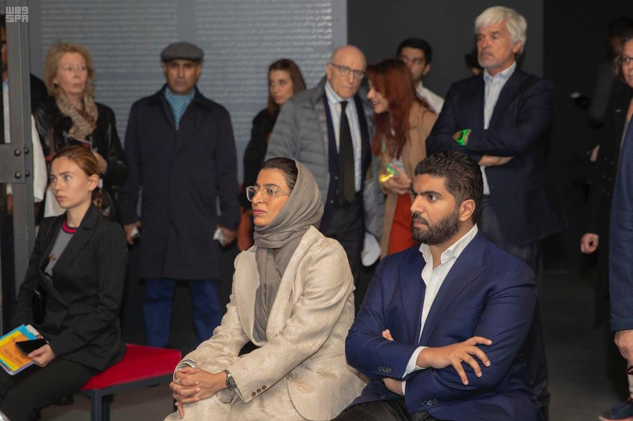 ثقافي سمو وزير الثقافة يفتتح جناح المملكة المشارك بمهرجان البندقية للفنون