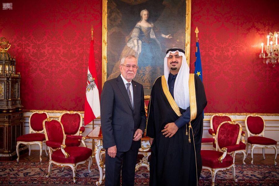 Prince Abdullah bin Khalid bin Sultan Presents Credentials as Saudi ...