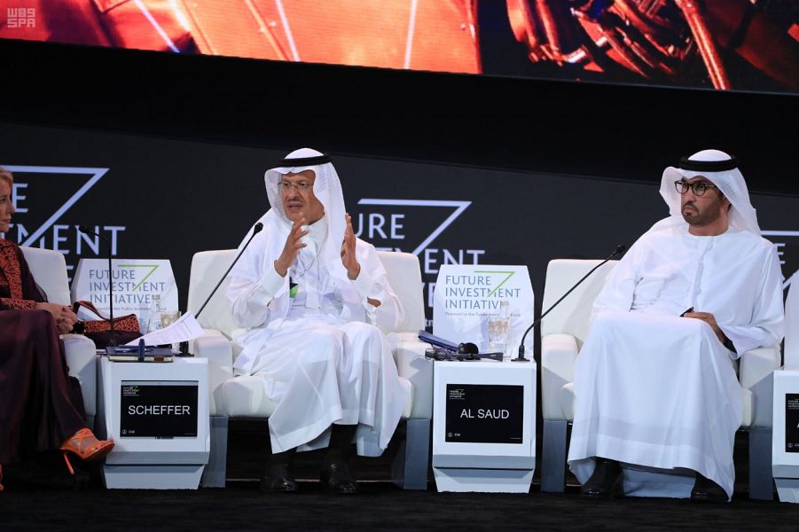 Energy Minister Addresses Future Investment Initiative 2019 2 Riyadh