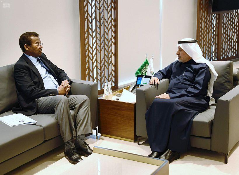 Dr. Al-Rabiah rencontre l'ambassadeur de la République d'Ethiopie ...