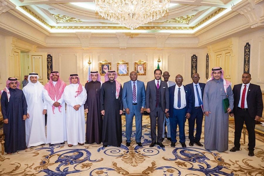 Prince Abdulaziz bin Turki Al-Faisal Meets with Djibouti's Minister of ...