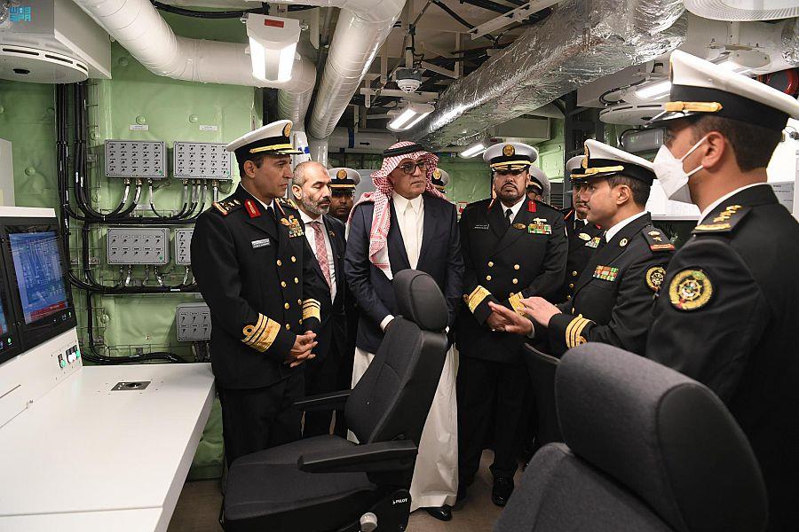 RSNF Commander Launches His Majesty's Ship "AL JUBAIL" in Spain