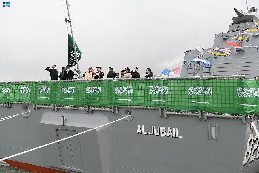 RSNF Commander Launches His Majesty's Ship "AL JUBAIL" in Spain