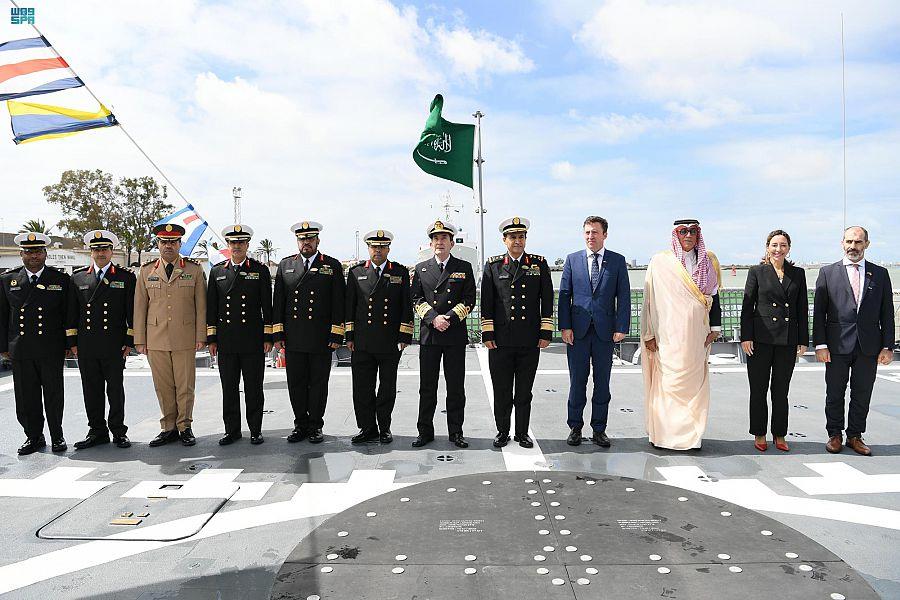 RSNF Commander Launches His Majesty's Ship "AL JUBAIL" in Spain