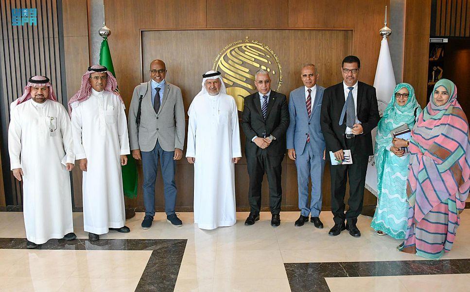 Dr. Al-Rabiah rencontre le ministre mauritanien de la Santé