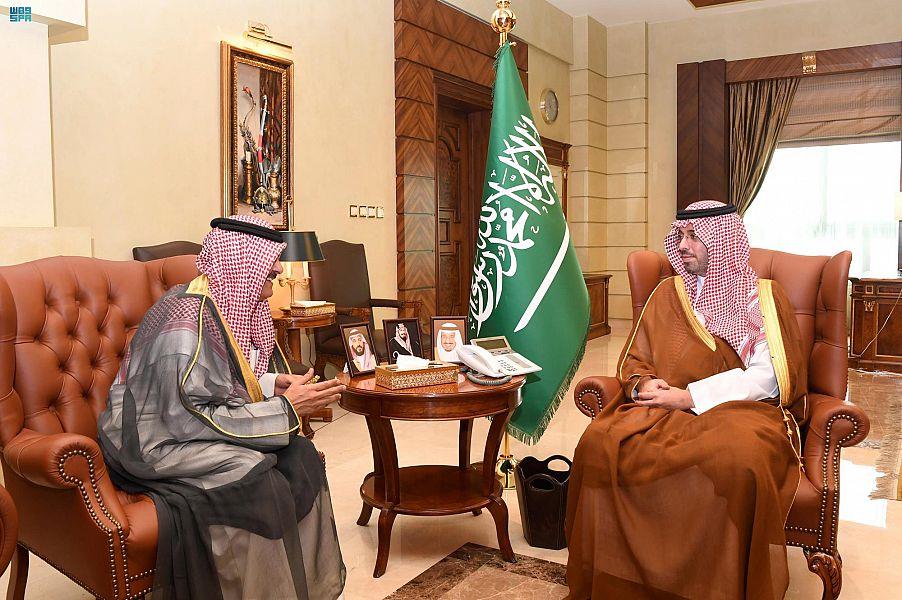 Governor of Jeddah Receives Kuwaiti Consul