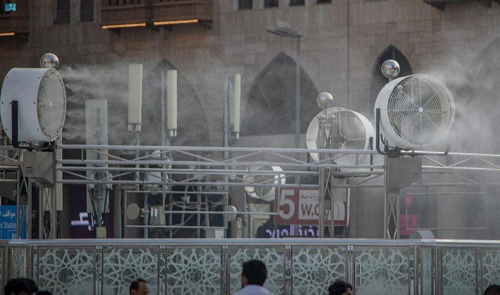 General Presidency for Affairs of Two Holy Mosques Provides 250 Misting ...