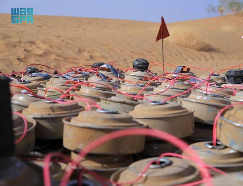 KSrelief's Masam Project Dismantles 934 Mines in Yemen During One Week
