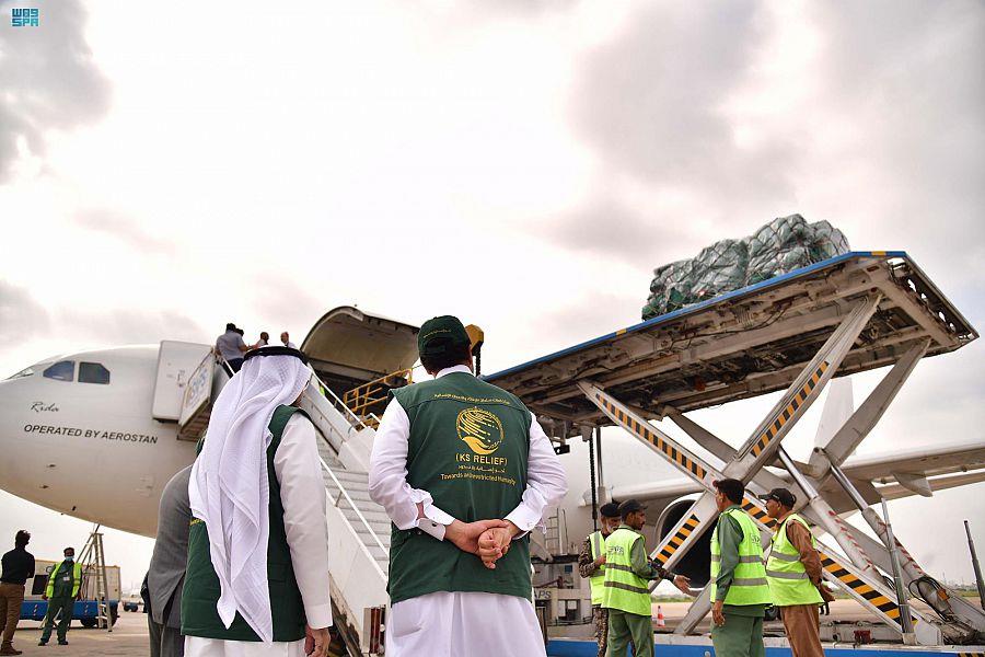 The 3rd Plane of Saudi Relief Airlift Arrives in Pakistan
