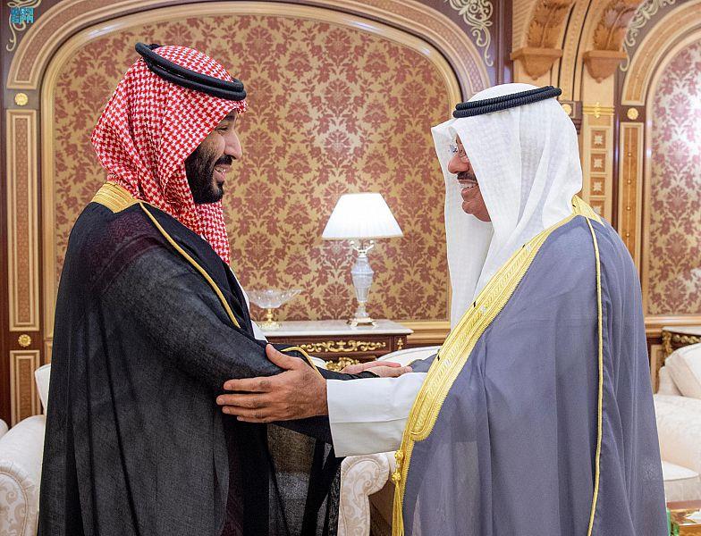 HRH Crown Prince Receives Prime Minister of Kuwait