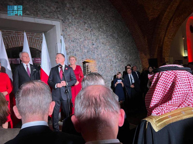 President of Poland Receives Saudi Ambassador