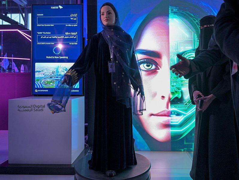 Sarah, le premier robot saoudien qui cause en dialecte saoudien