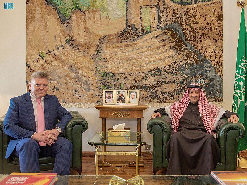 Vice Minister of Foreign Affairs Receives Poland Ambassador to Saudi Arabia