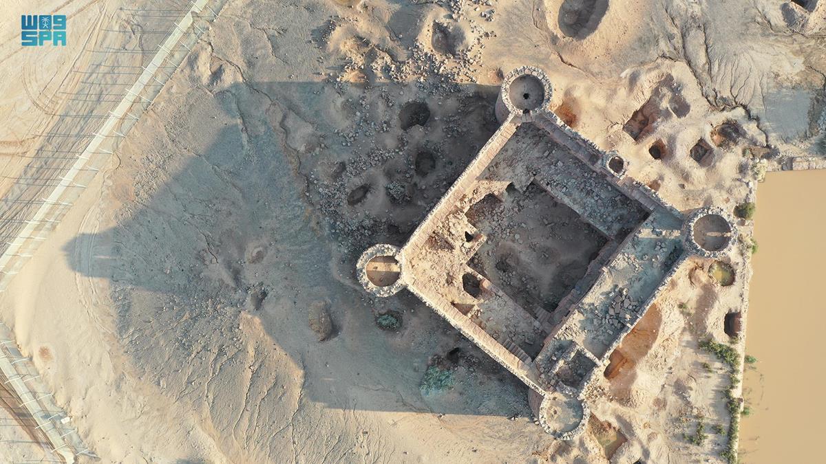 Le château d'Al-Muazzam à Tabuk témoigne de la magificence de l ...