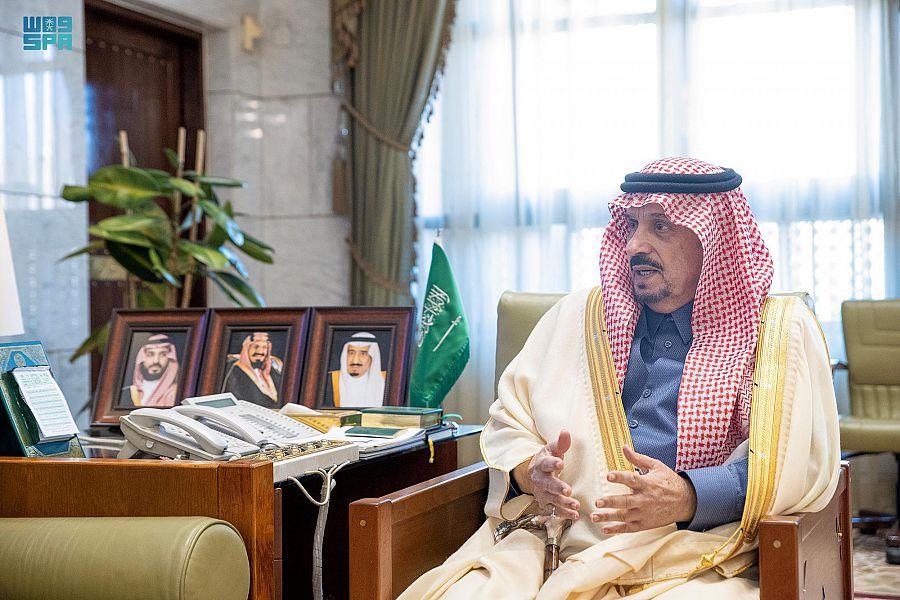 Riyadh Governor Receives Japan's Ambassador to Saudi Arabia