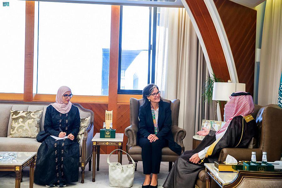 Eastern Region Governor Receives Danish Ambassador to Saudi Arabia