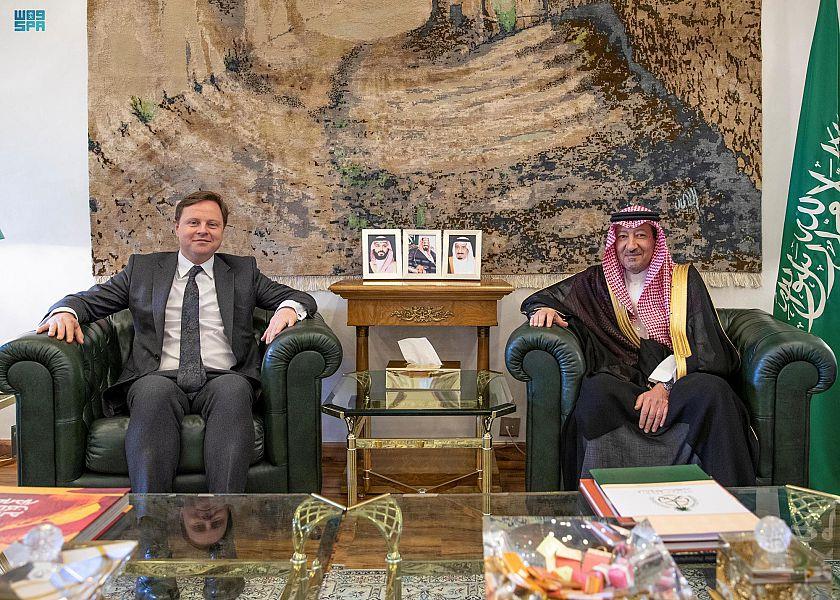 Vice Minister of Foreign Affairs Receives Director for Middle East and ...