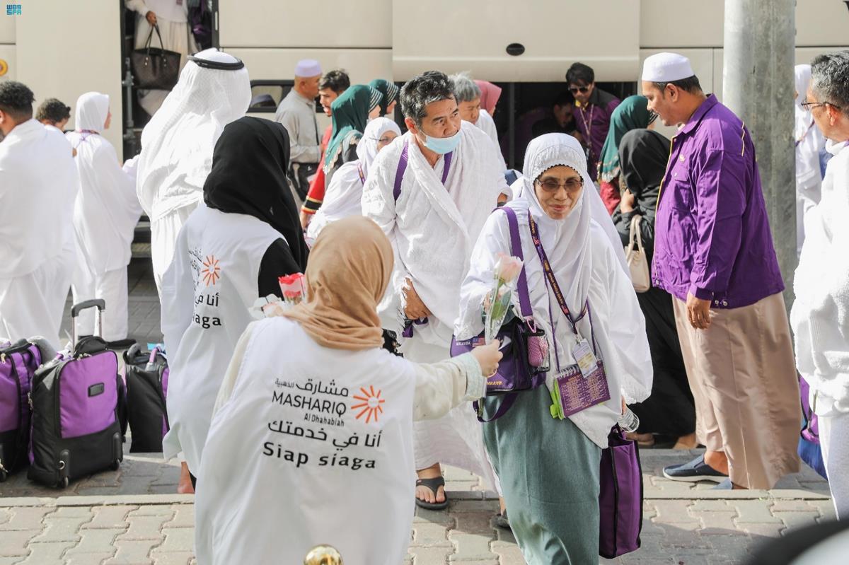 Mashariq Company Receives 249,606 Pilgrims in Makkah through Monday