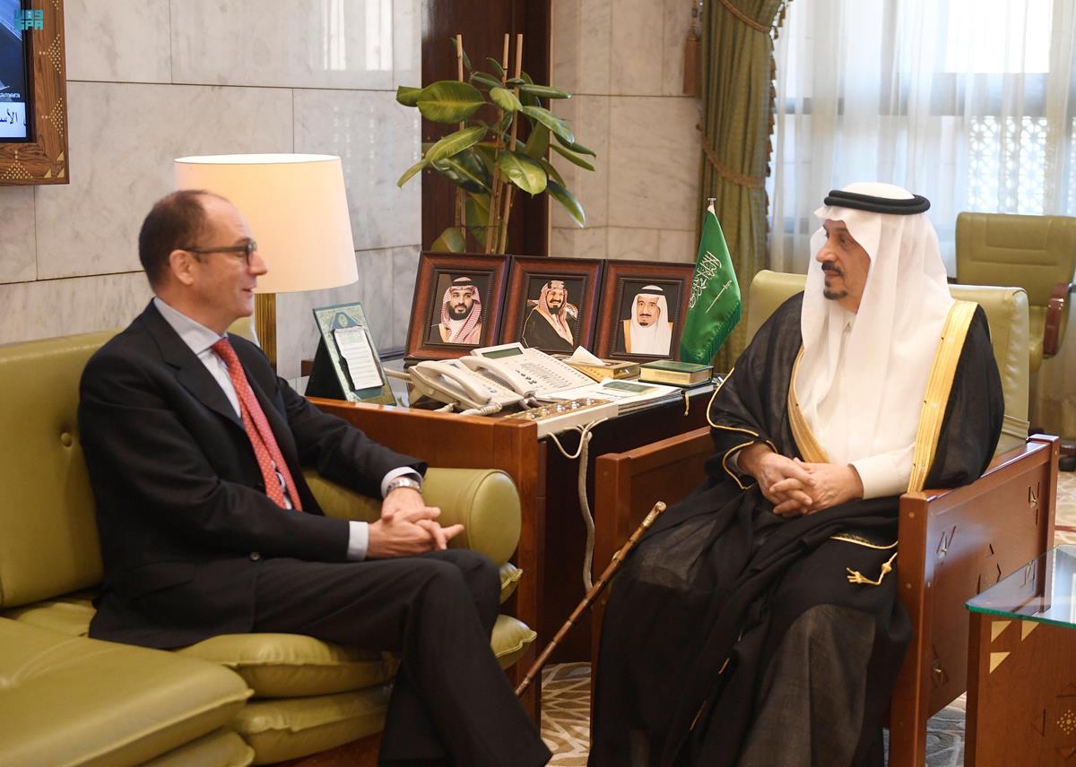 Riyadh Region Governor Receives Austrian Ambassador to Saudi Arabia