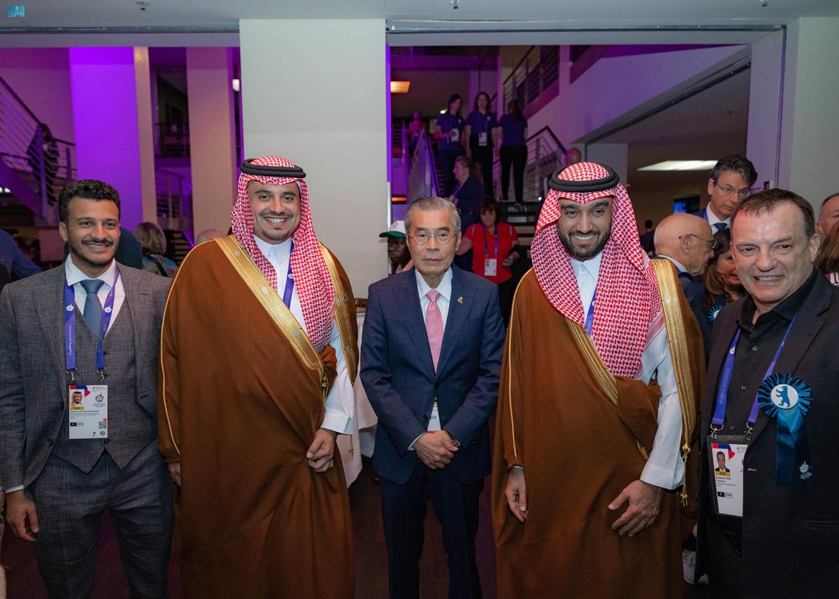 Deputizing for Custodian of the Two Holy Mosques, Minister of Sports ...