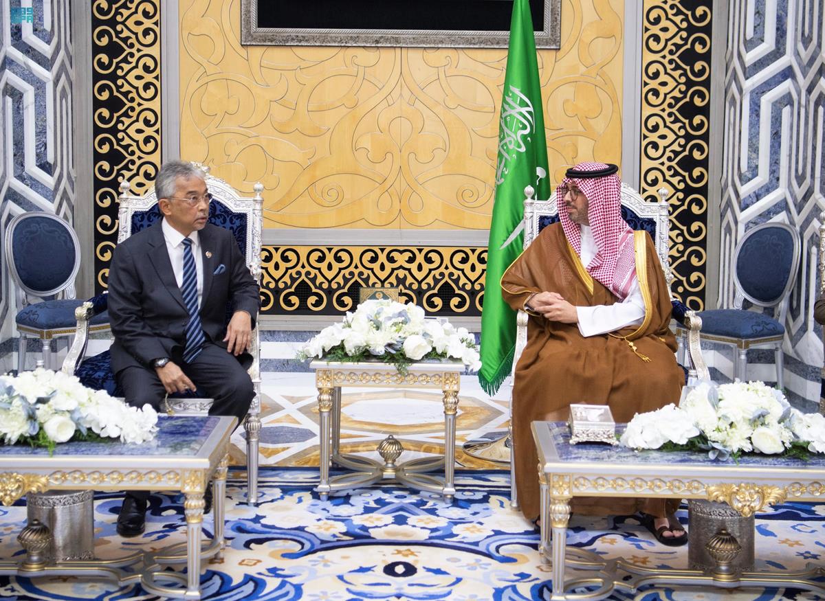 King of Malaysia Leaves Jeddah