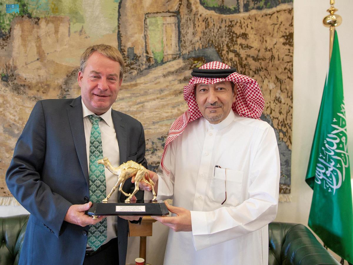 Vice Minister of Foreign Affairs Receives German Ambassador to Saudi Arabia