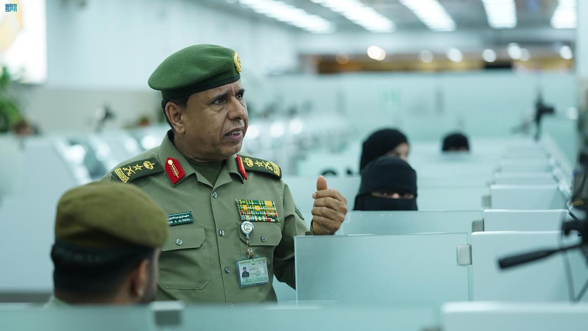 Director General of Passports Directorate Monitors Work Progress at Hajj and North Terminals at ...
