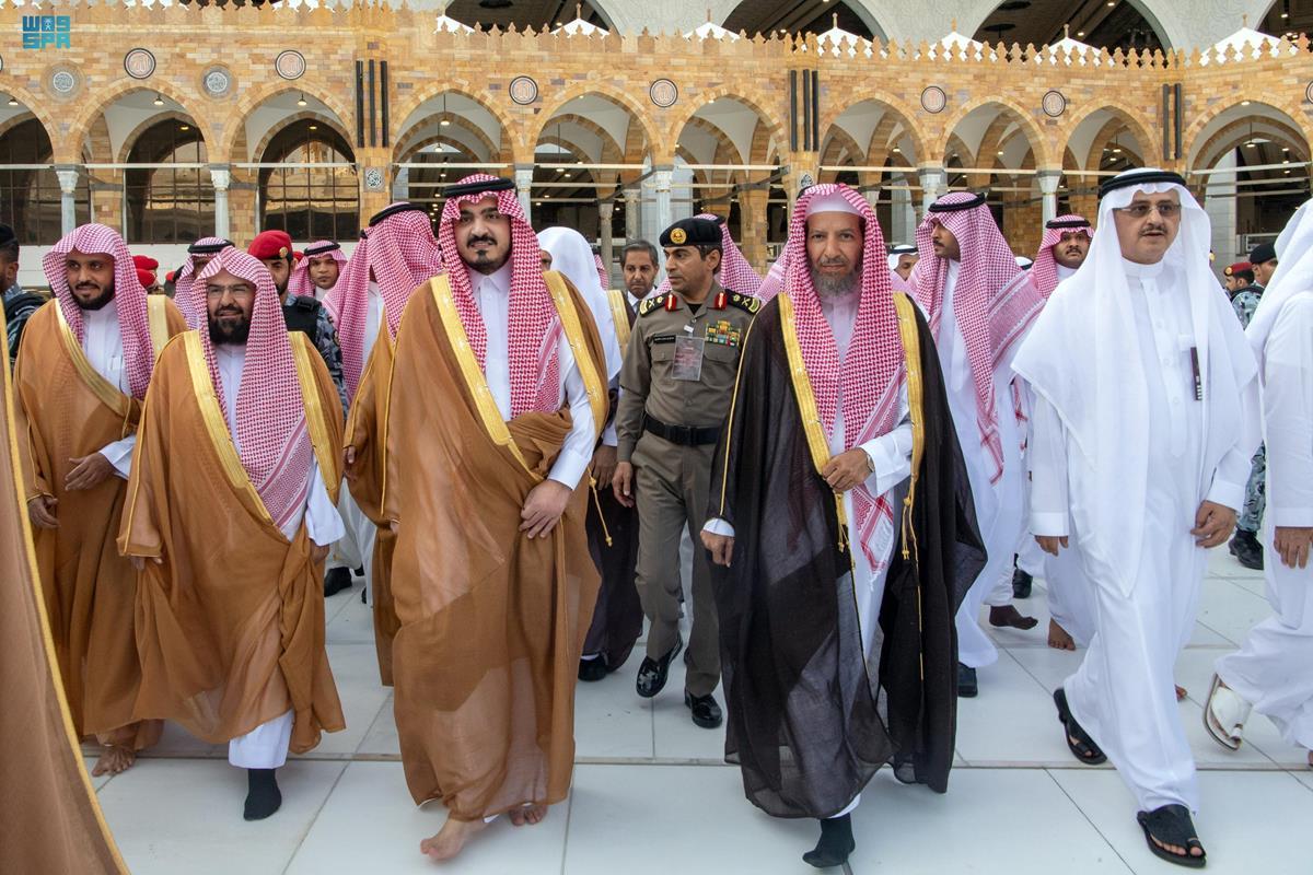 On behalf of the Custodian of Two Holy Mosques, Deputy Governor of ...