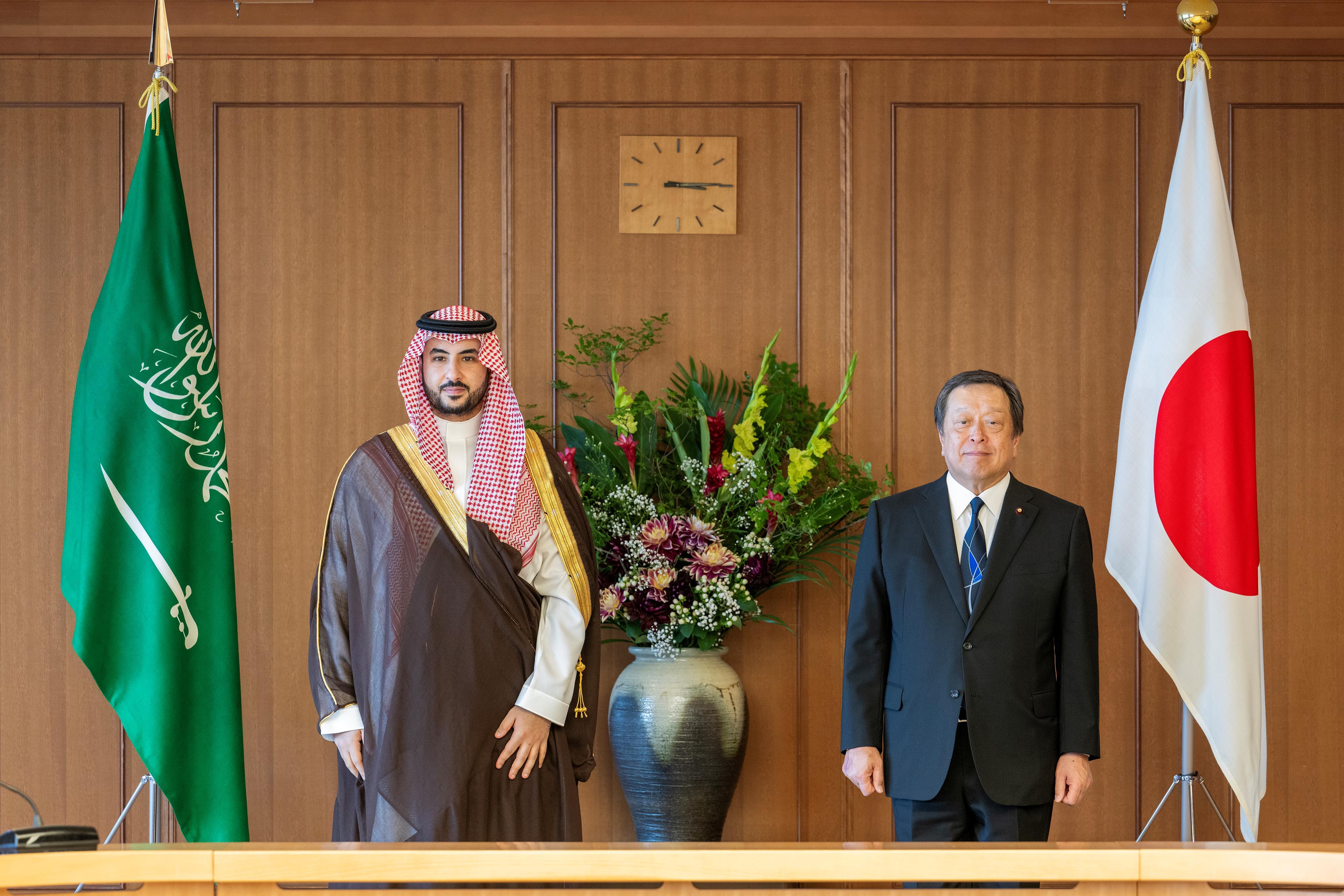 Saudi, Japanese Ministers of Defense Discuss Bilateral Relations ...