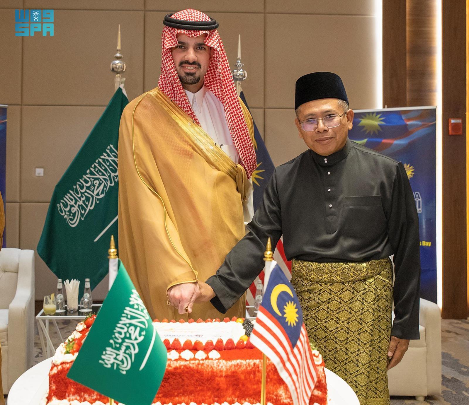 Mayor Of Riyadh Region Attends Malaysian National Day Party At Embassy