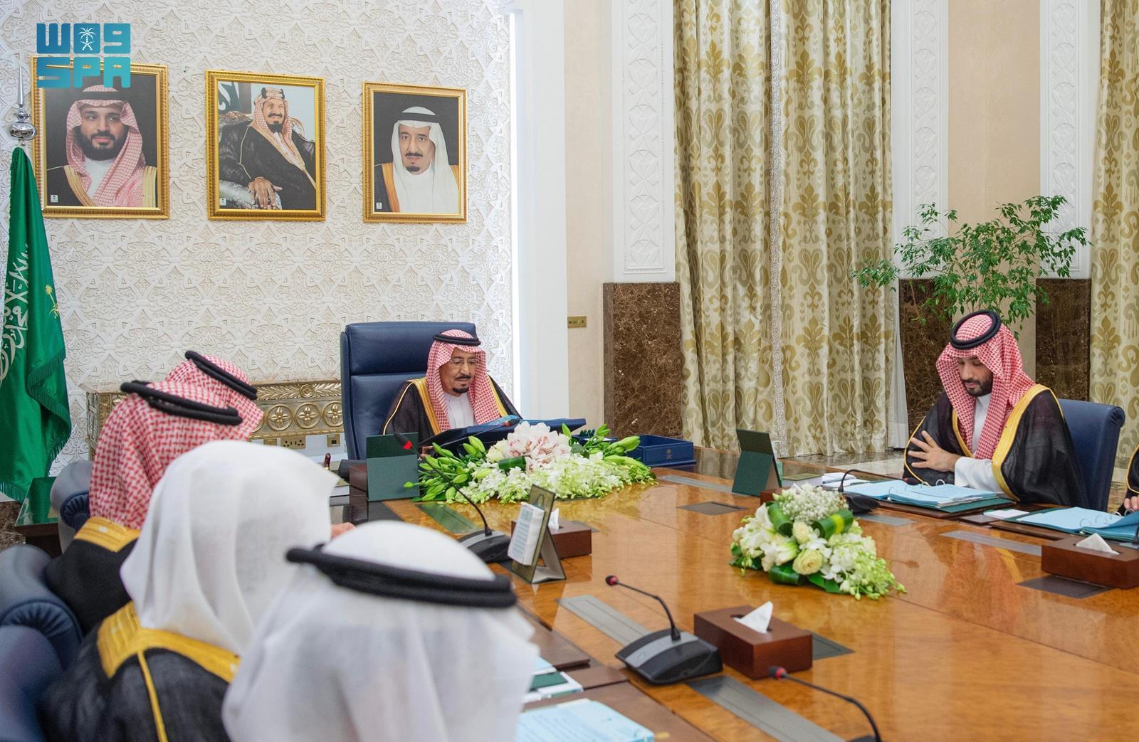 Custodian of the Two Holy Mosques Chairs Cabinet Session in NEOM