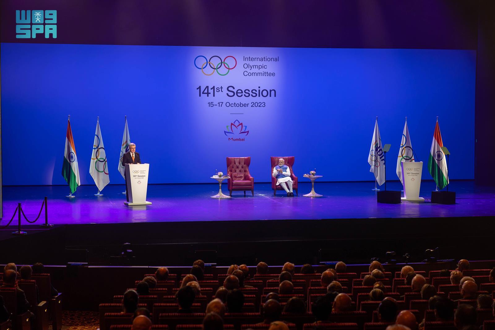 VP of the Saudi Olympic & Paralympic Committee Attends 141st IOC Session in India