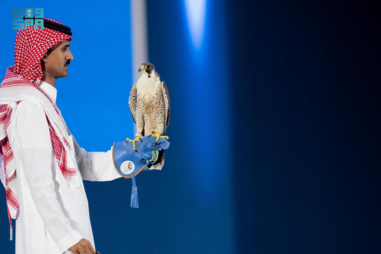 Saudi Falcons Club Auction Yields More than SAR3 Million by 17th Day