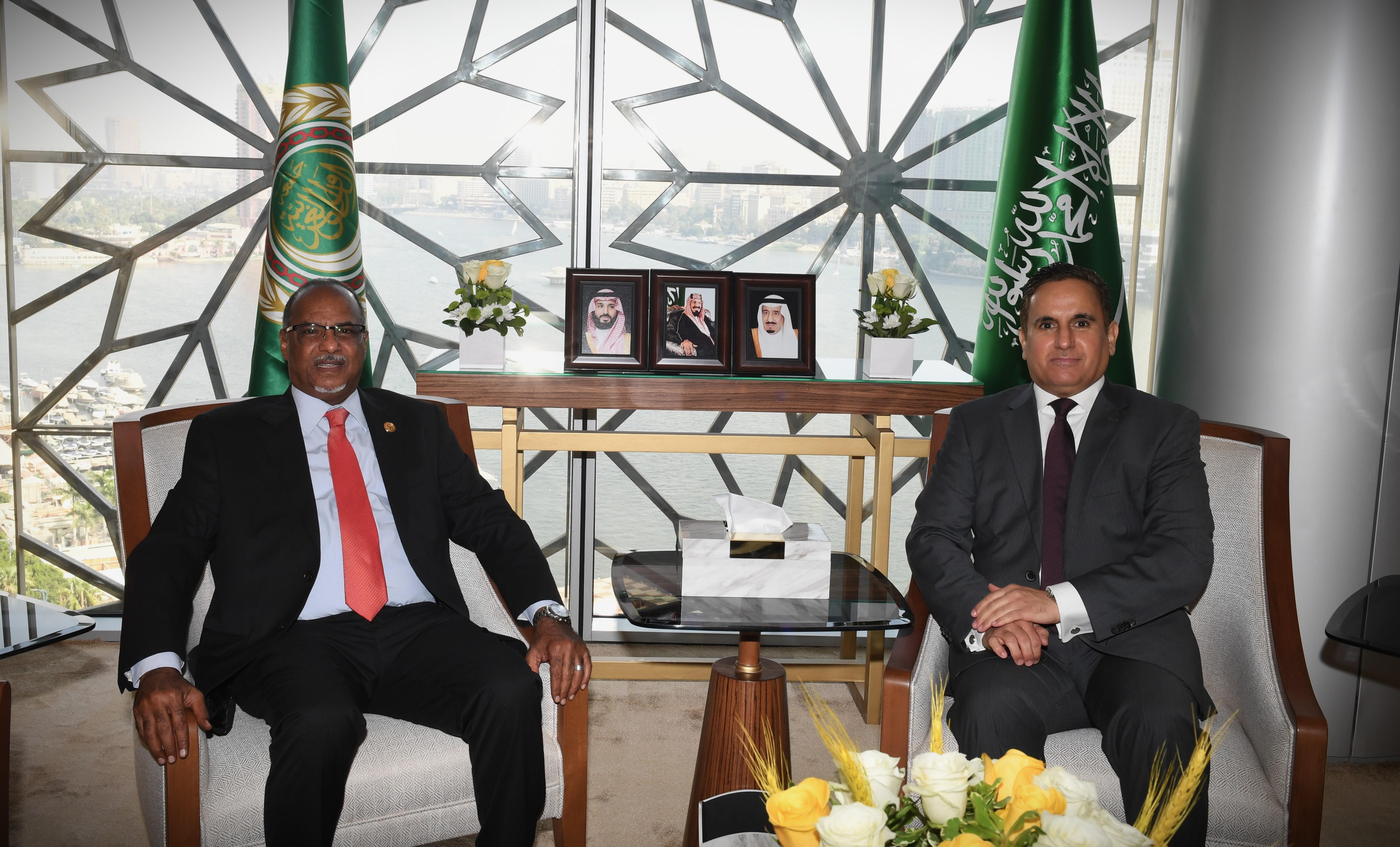 Saudi Permanent Representative to the Arab League Receives Head of the ...