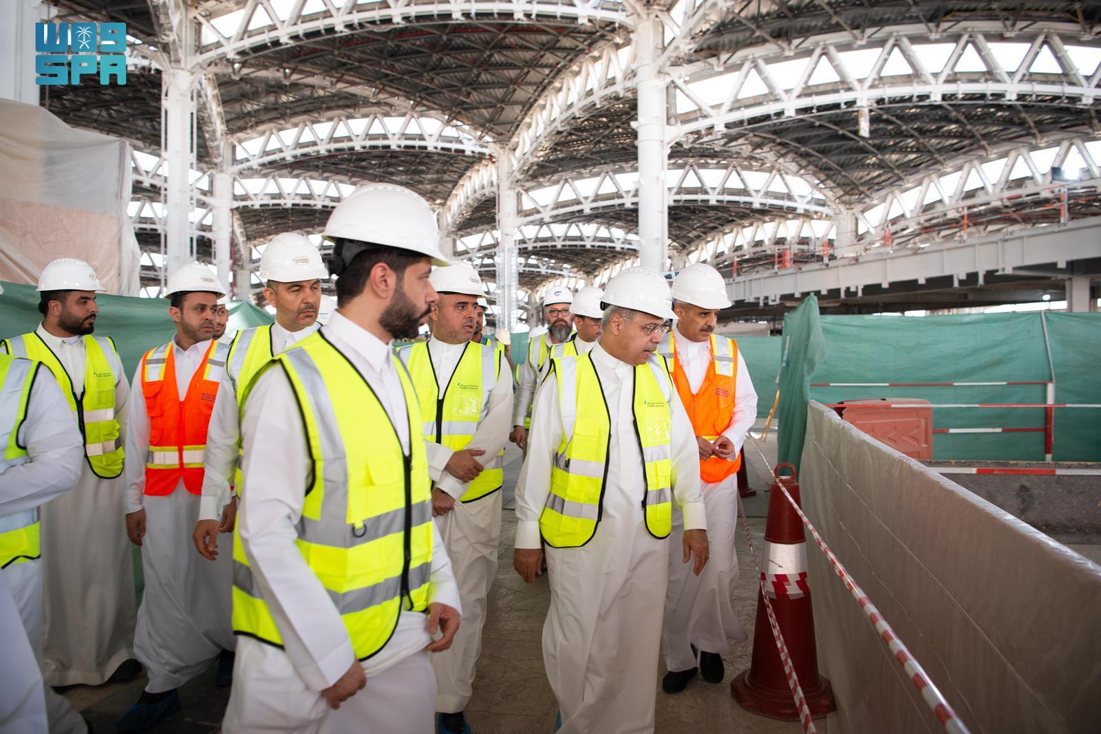 GACA President Inspects King Khalid International Airport