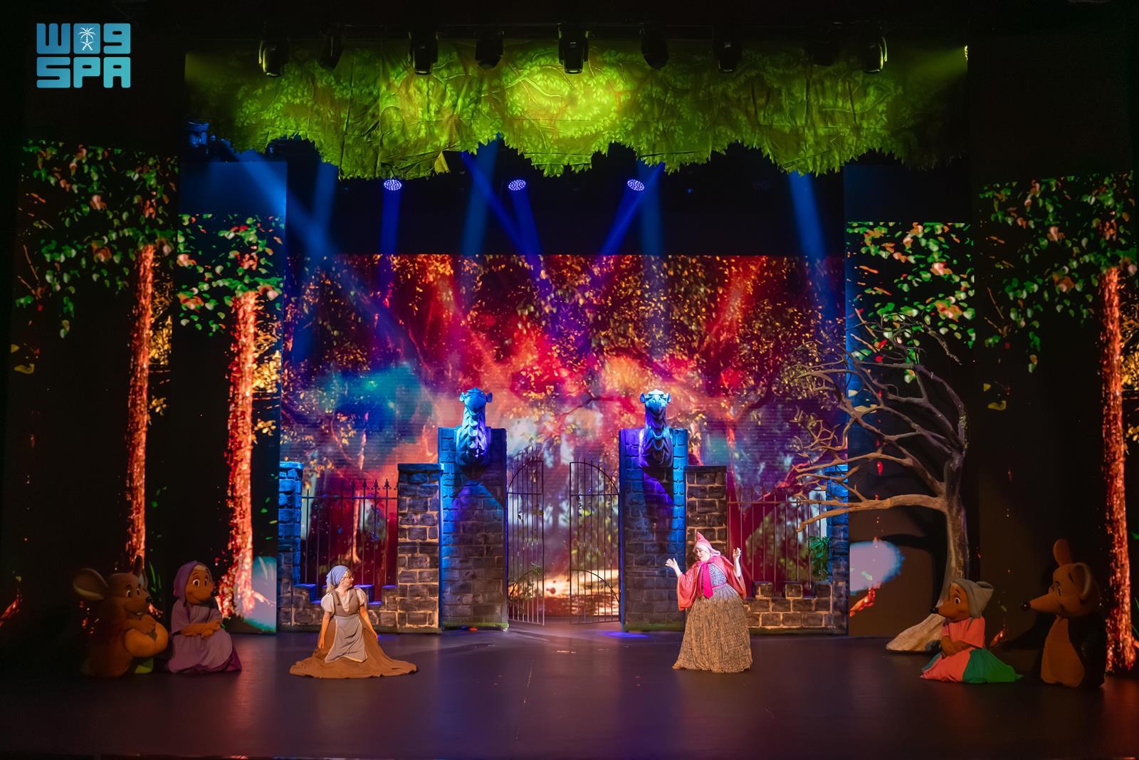 Cinderella Play Performed on Stage as Part of 'Argentinean Shows'