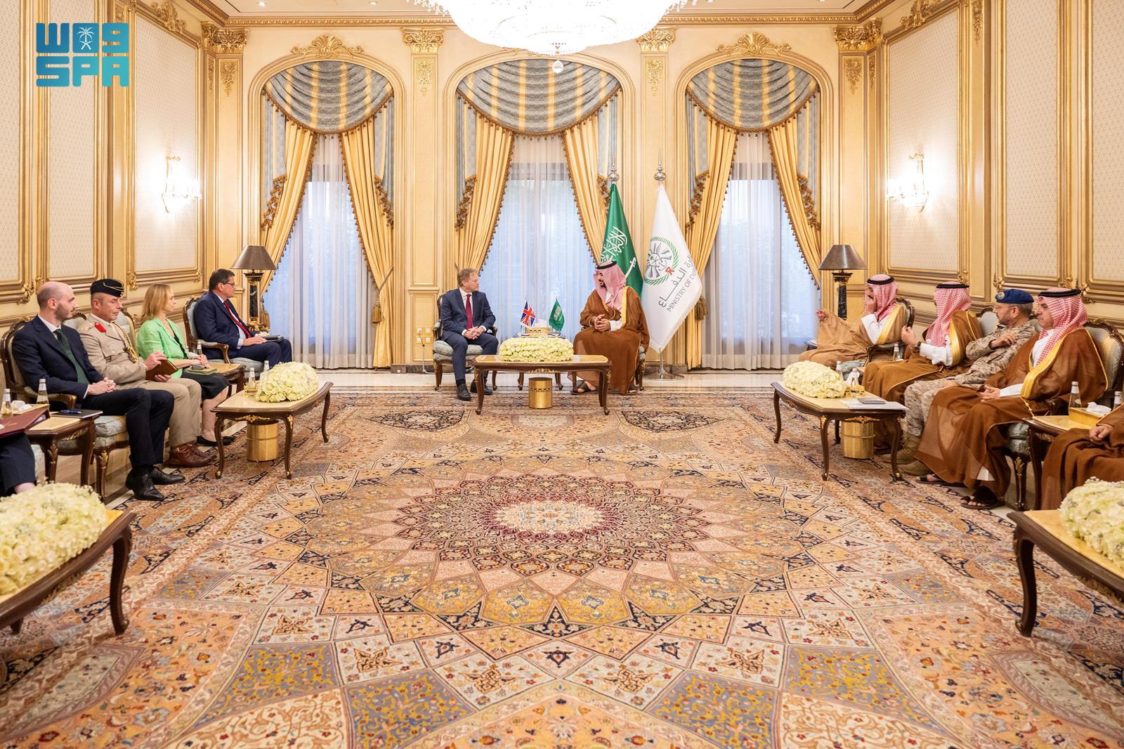 Defence Minister Receives UK Secretary of State for Defence