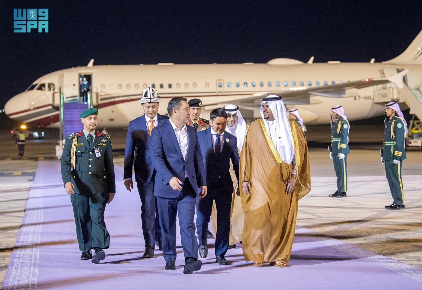 Kyrgyz President Arrives in Riyadh for the Joint Arab Islamic ...