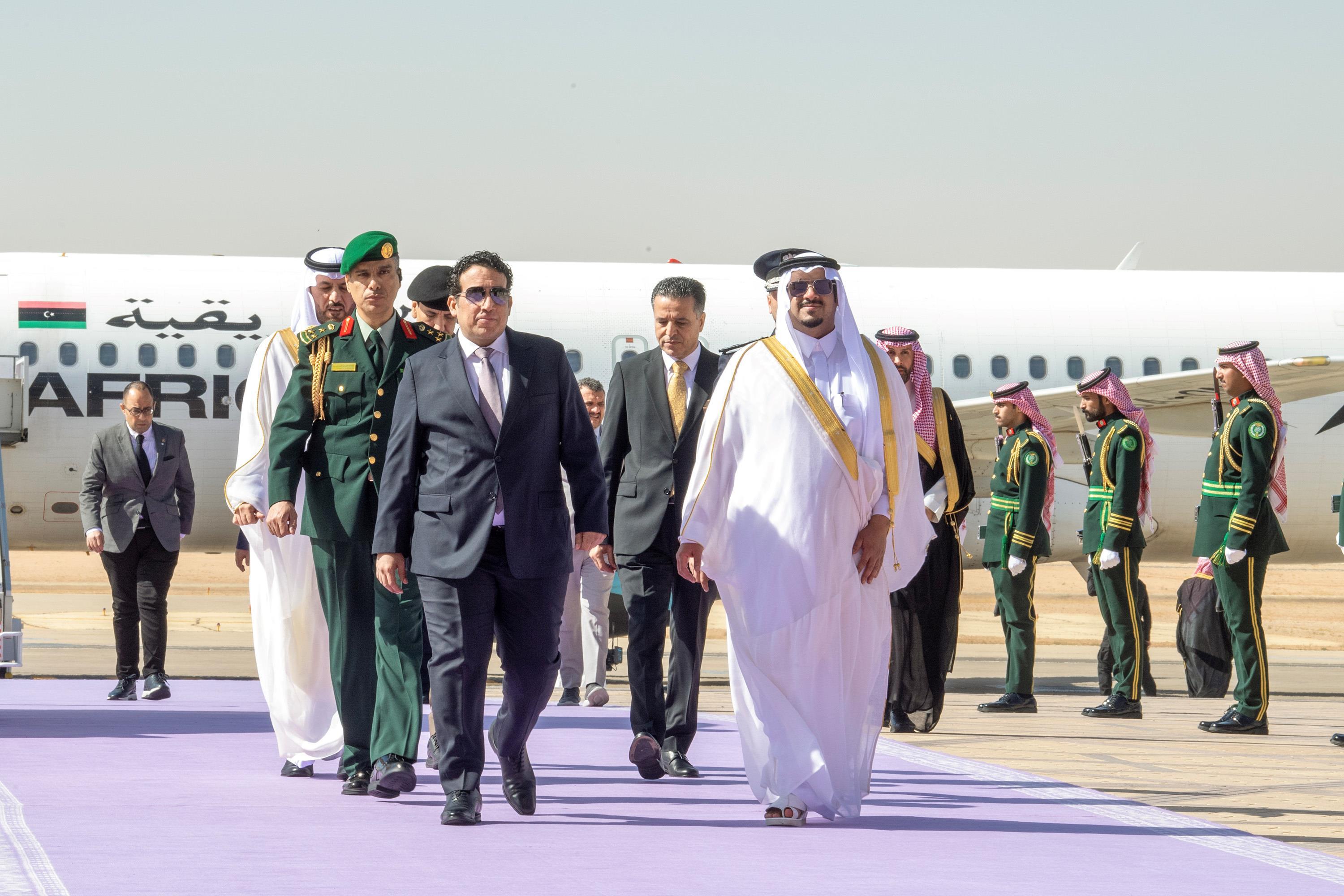 Libyan Presidential Council President Arrives in Riyadh for the Saudi ...