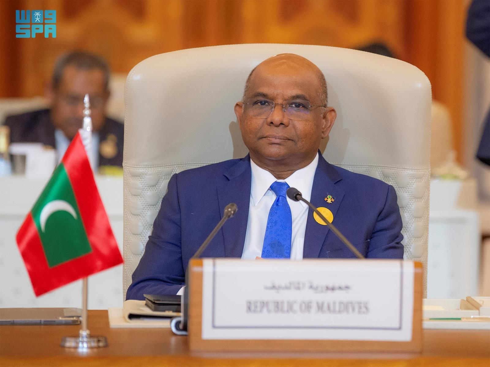 Maldives Foreign Minister: Stability and Peace in Palestine Are Most ...