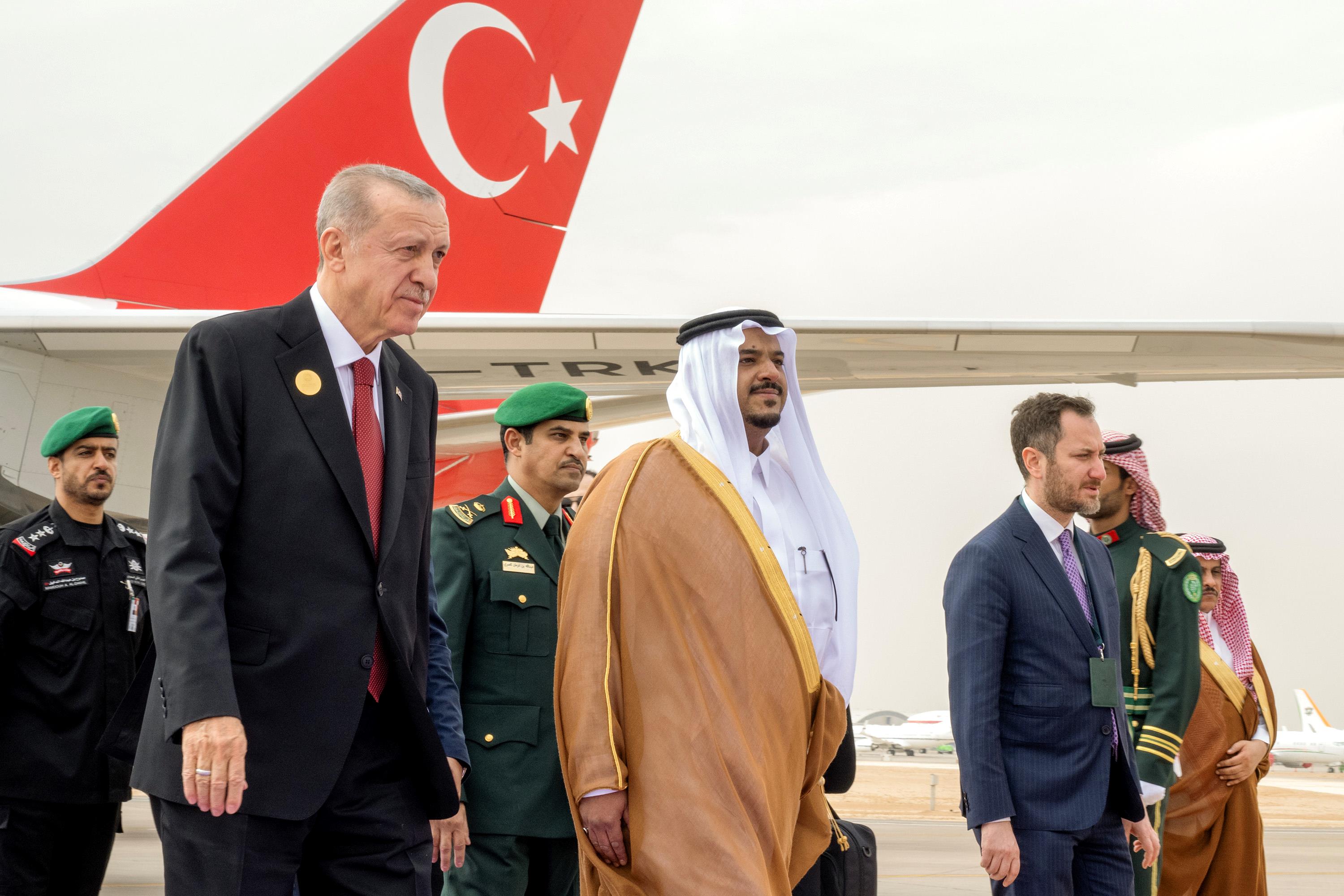 Turkish President Arrives in Riyadh for Joint Arab Islamic ...