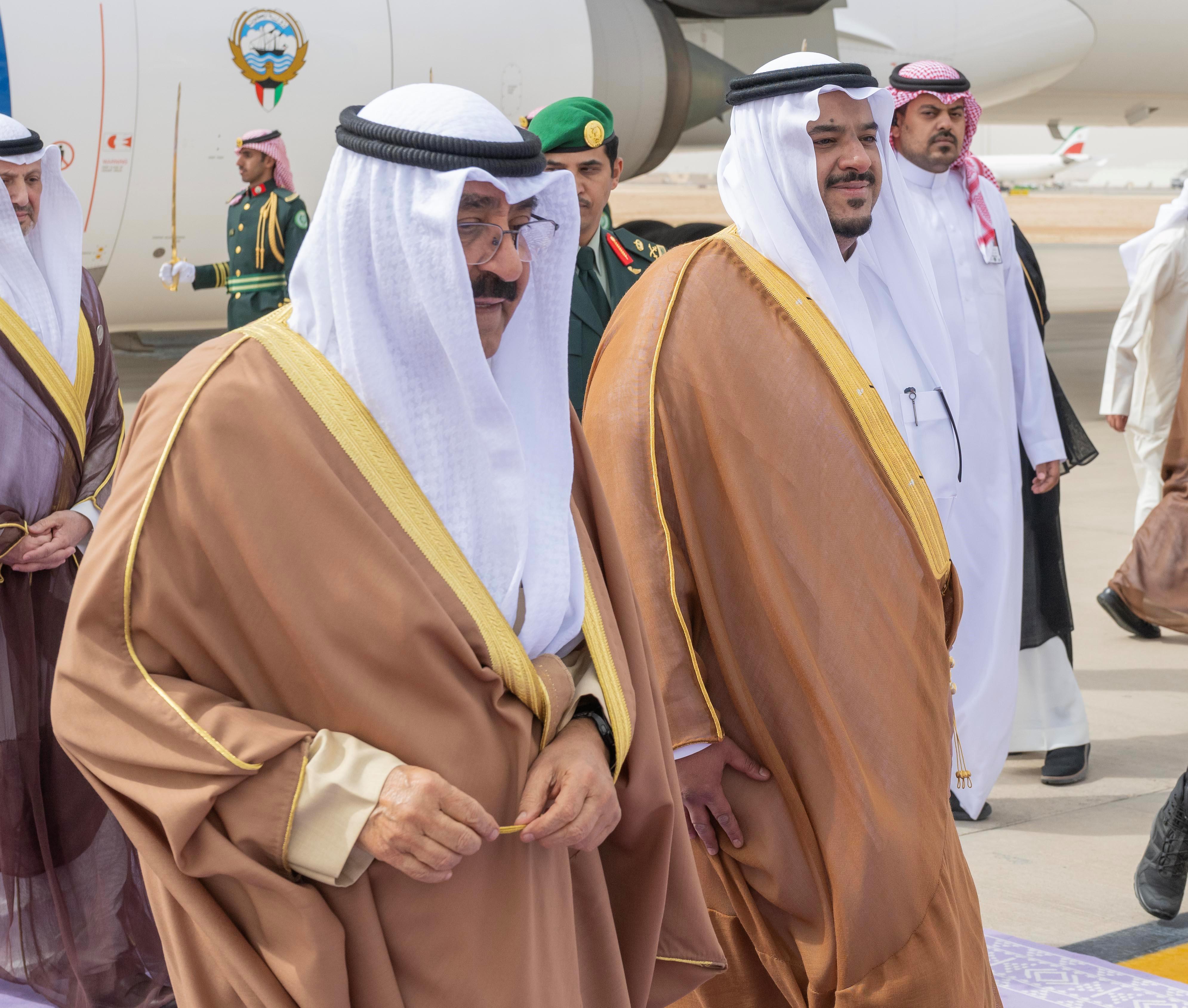 Crown Prince of Kuwait Arrives in Riyadh for Joint Arab Islamic ...