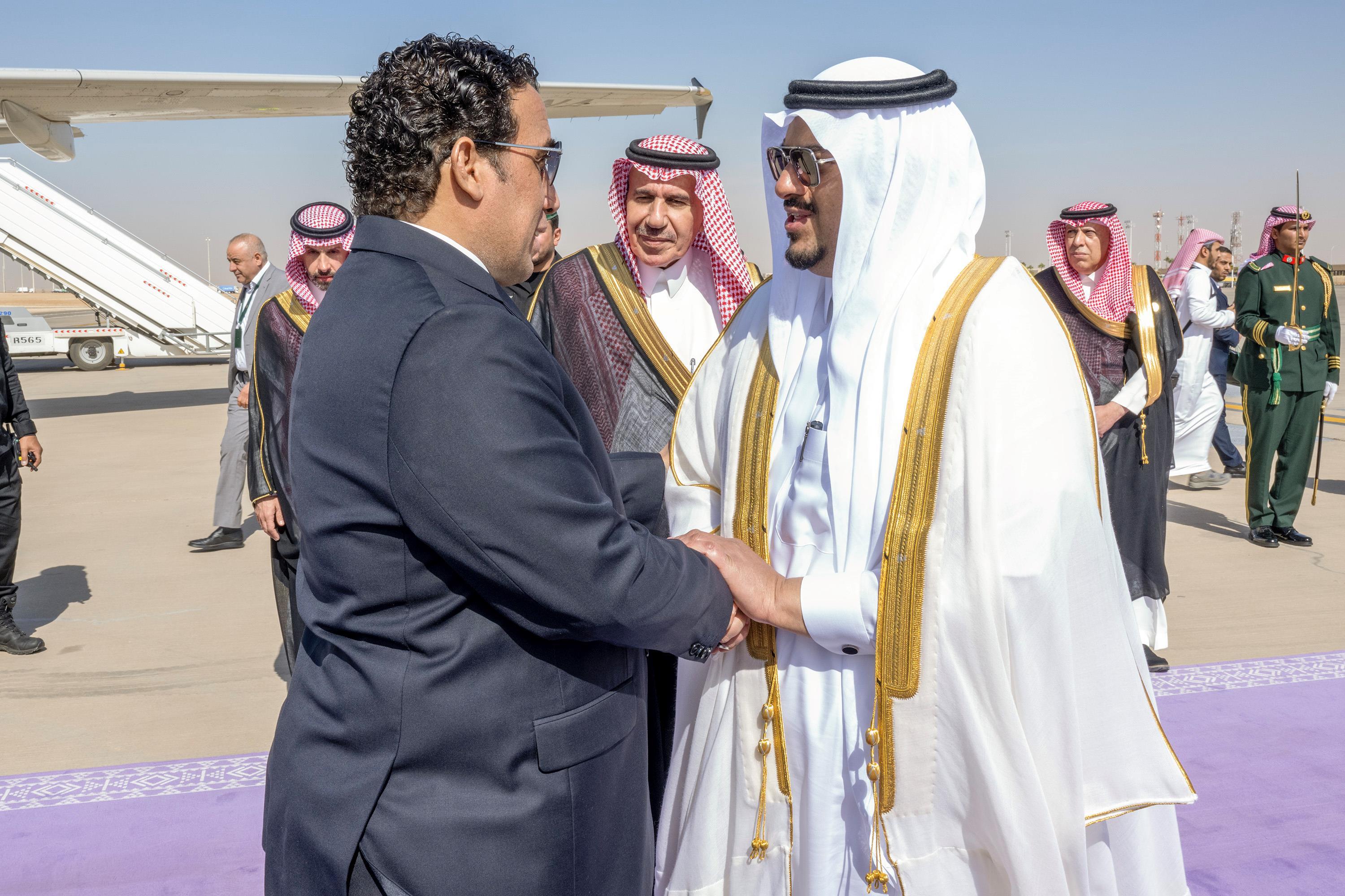 Libyan Presidential Council President Arrives in Riyadh for the Saudi ...