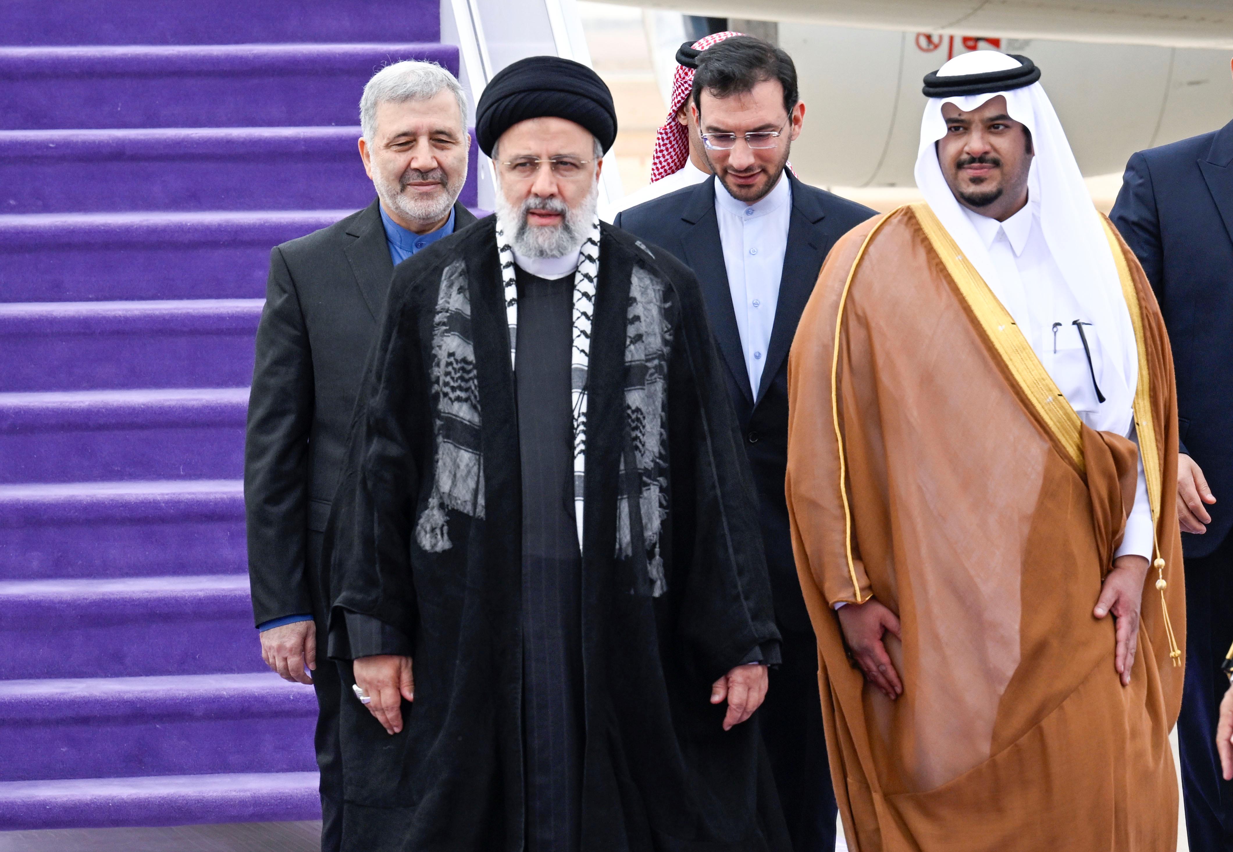 Iranian President Arrives in Riyadh for the Joint Arab Islamic ...