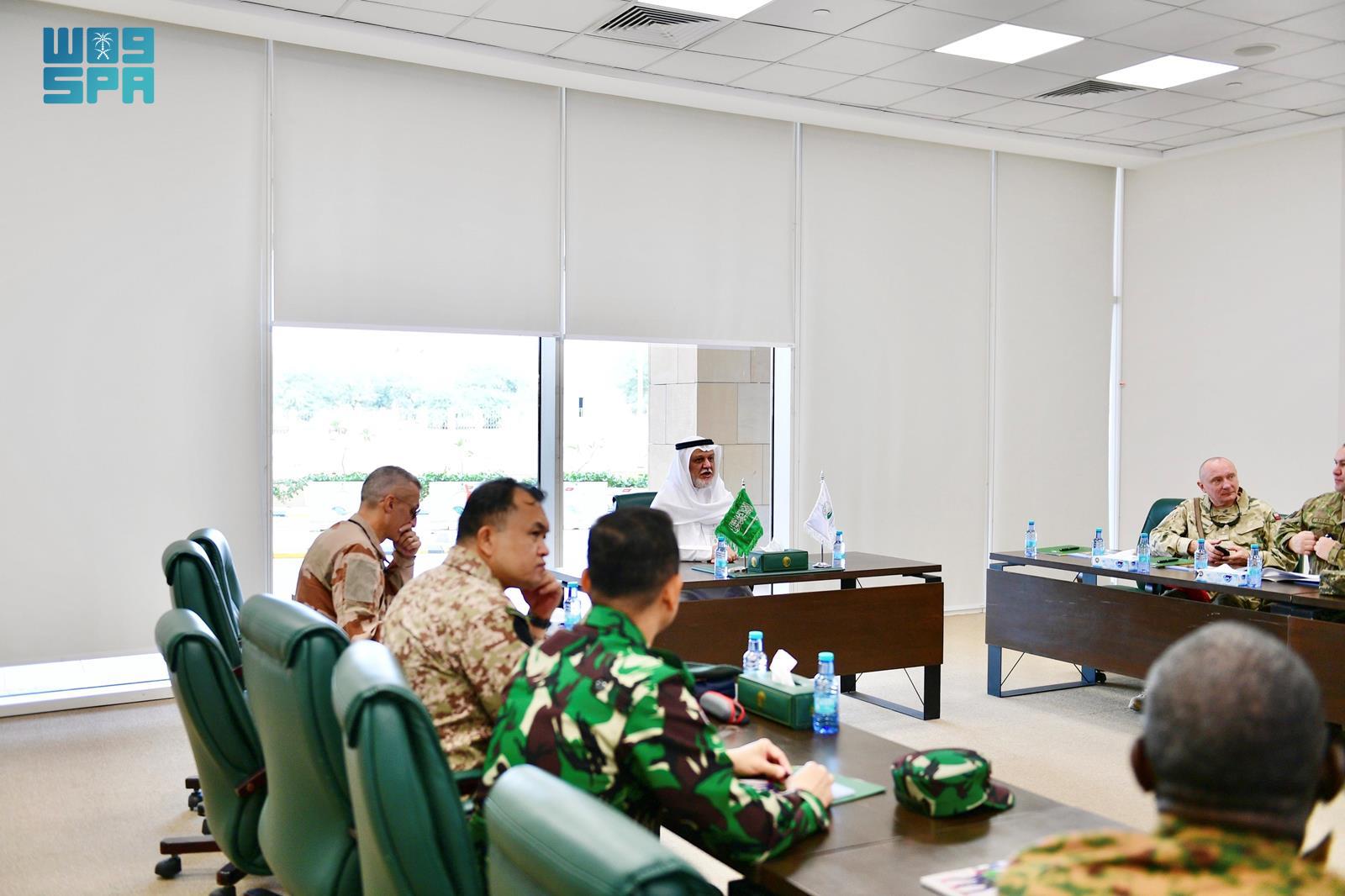 Several Military Attaches in KSA Visit KSrelief Headquarters